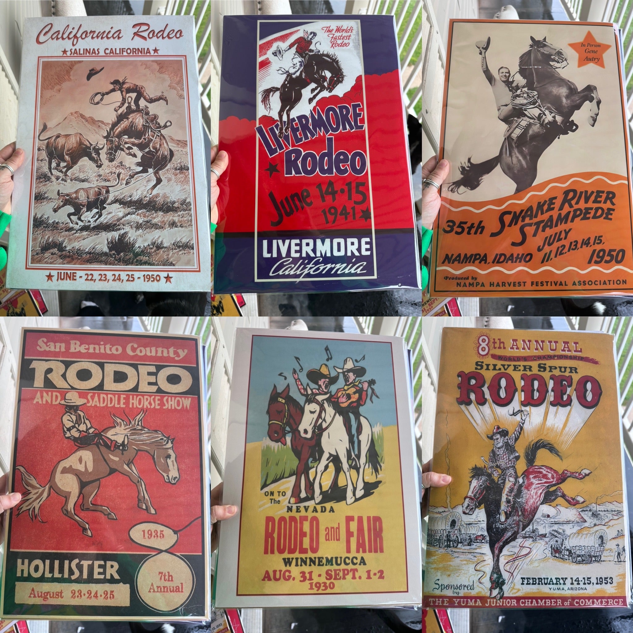 12x18" Rodeo Posters – Danni Jo Designs