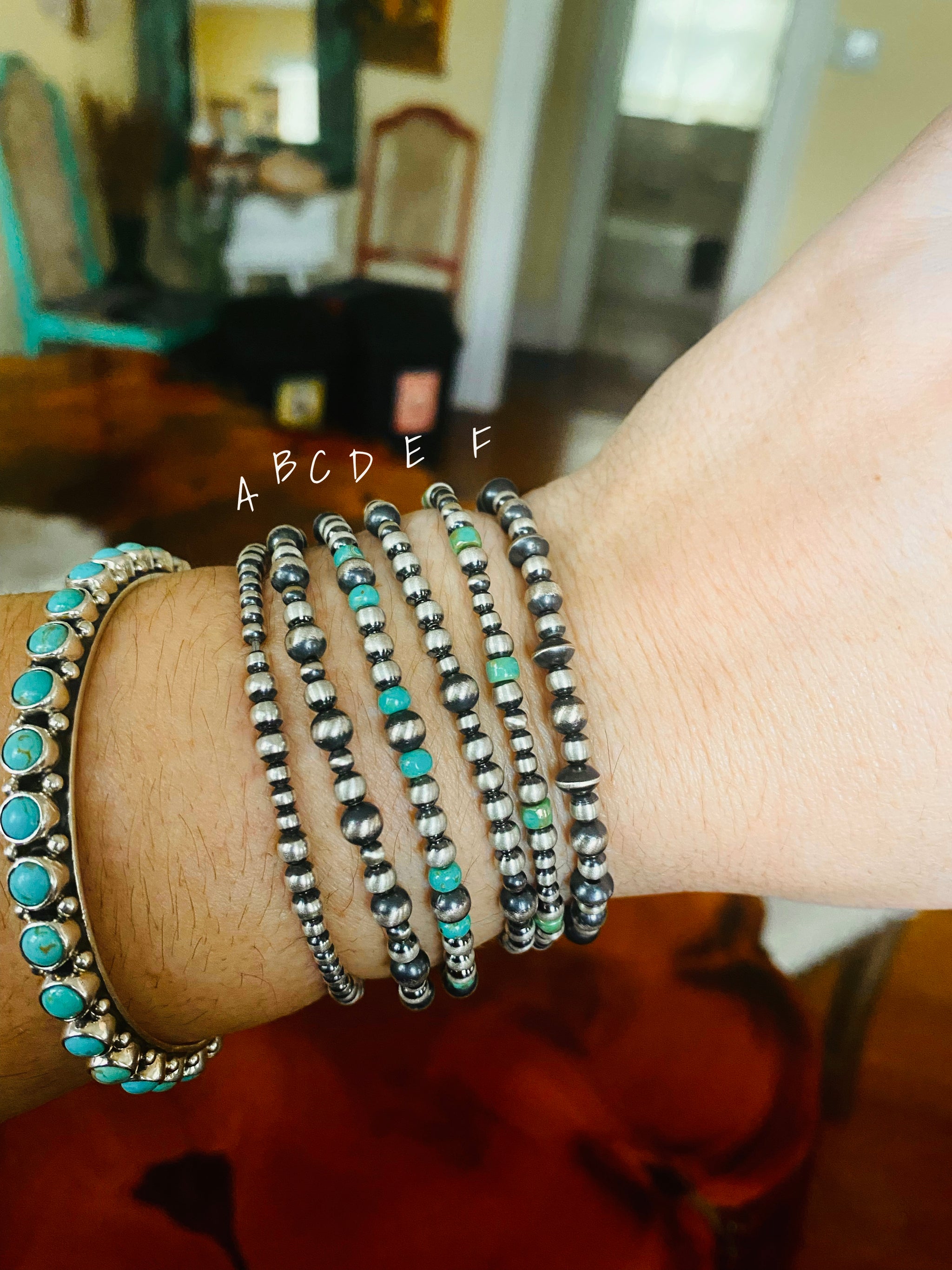 Navajo Pearl Bracelets